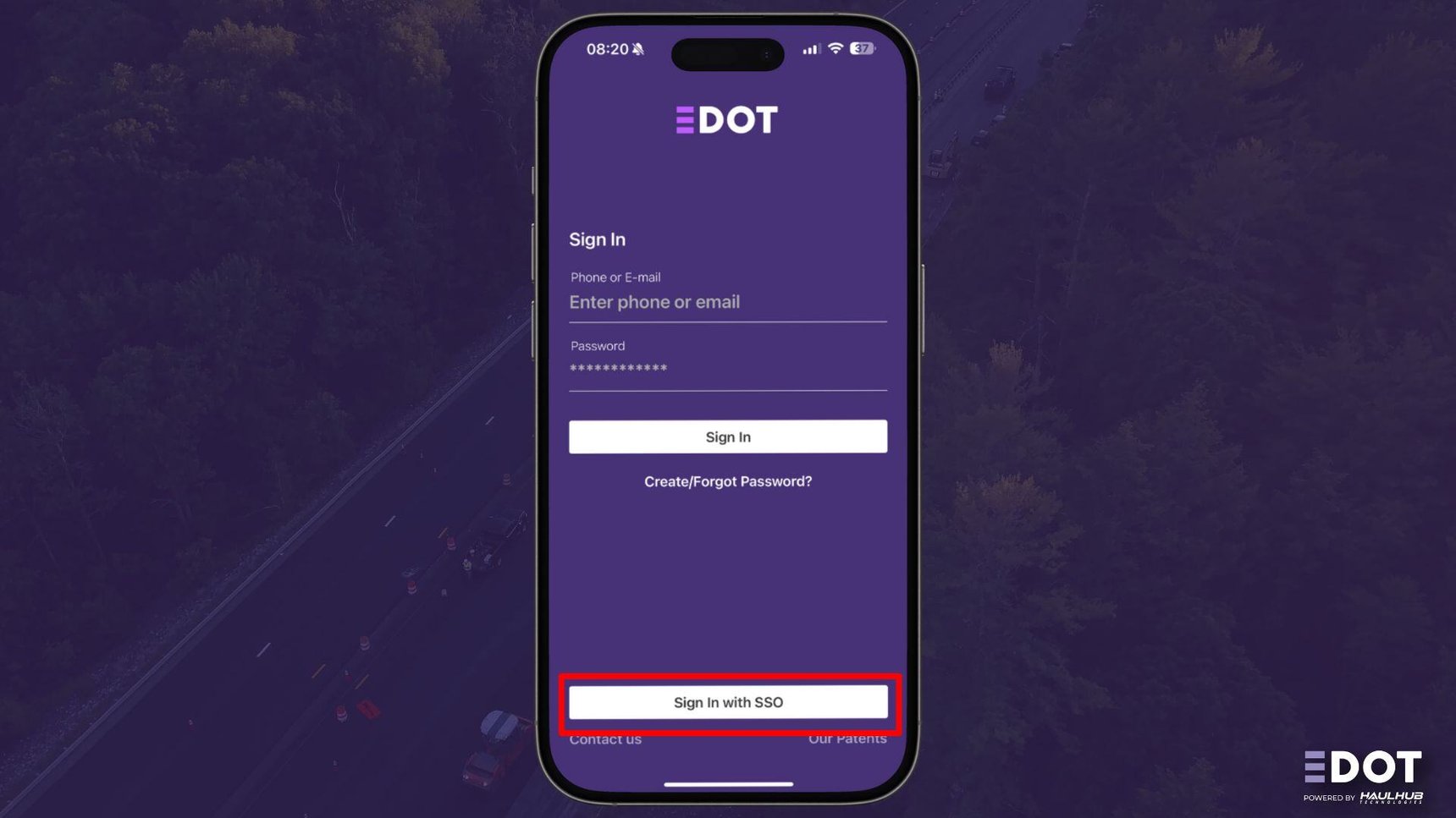 EDOT Agency SSO Login Overview