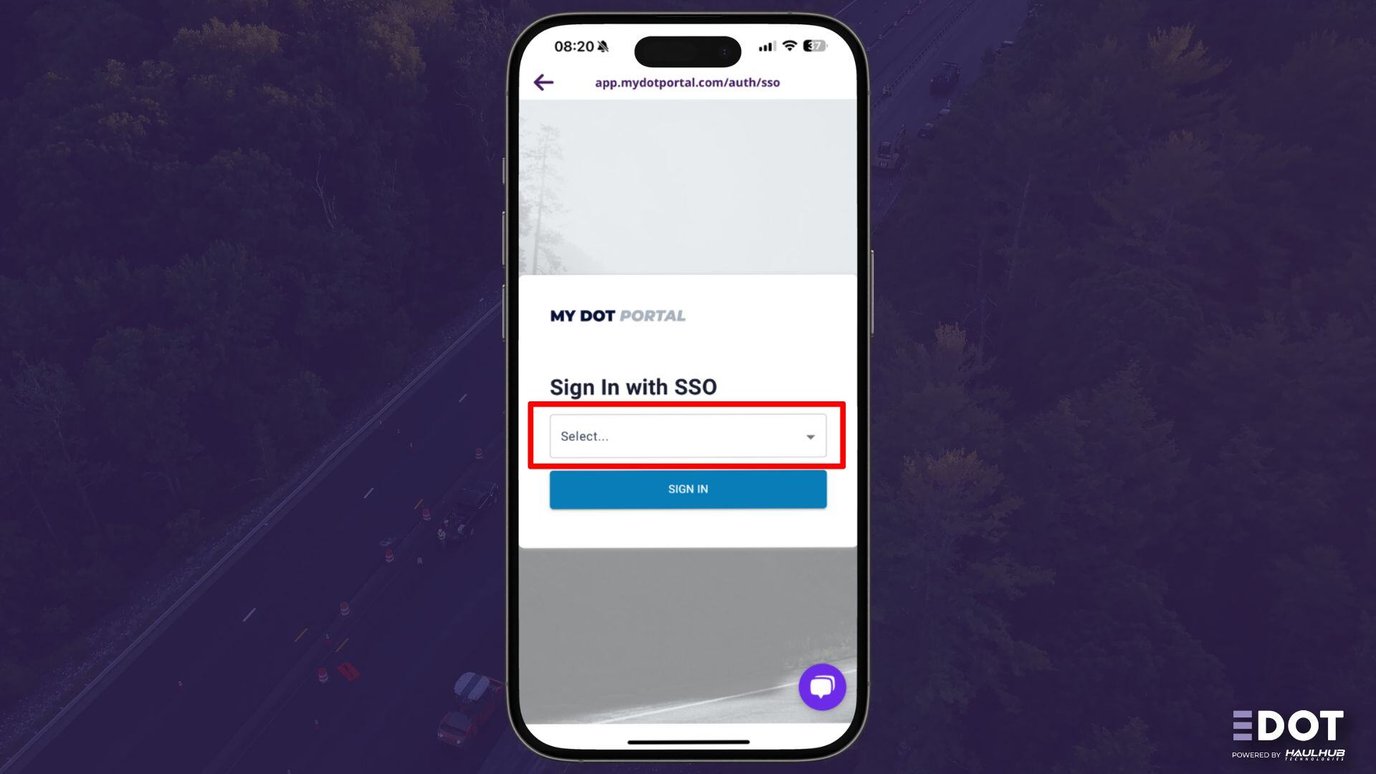 EDOT Agency SSO Login Overview